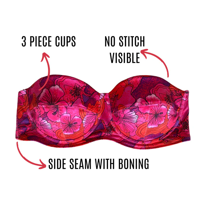 Underwire Bikini top and Bra pattern Snow Flake by Bikini | Threadloop