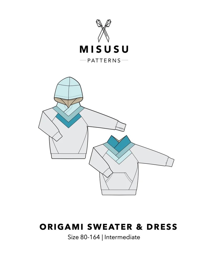Origami Sweater by Misusu Patterns | Threadloop